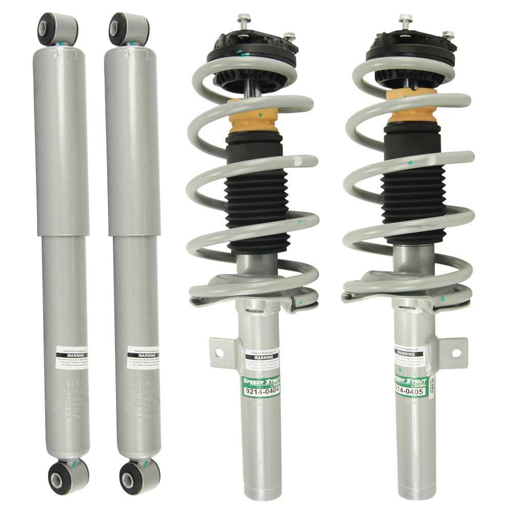 Complete Strut Spring Assembly Shocks For 10 13 Ford Transit Connect Ebay